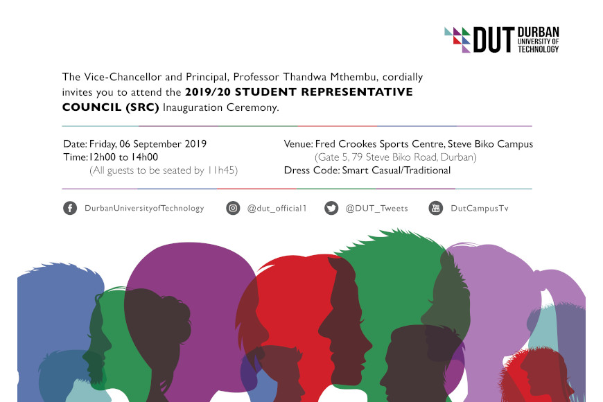 DUT SRC Inauguration Invitation
