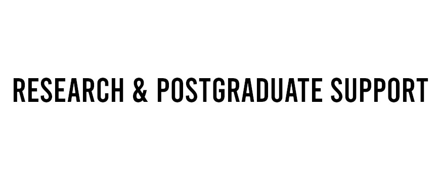 Research & Postgraduate Support