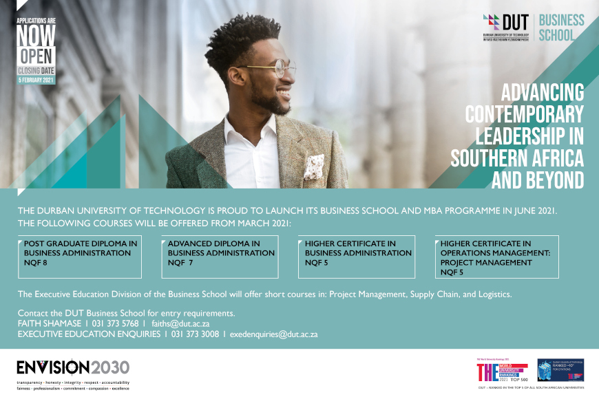 DUT Business School Application