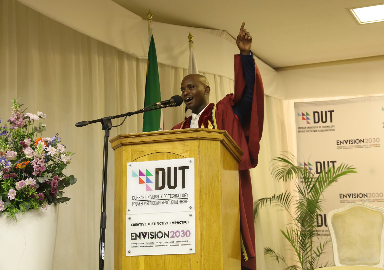 NEWLY ELECTED DUT SRC PRESIDENT, SANELE KHUMALO PROMISES TO LEAD WITH ...