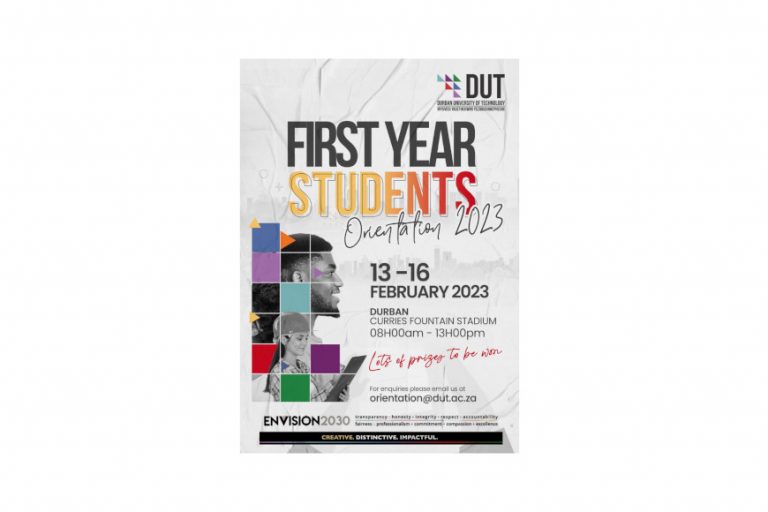 DUT ORIENTATION IS ONE OF THE MOST IMPORTANT PROGRAMMES TO START AN ...