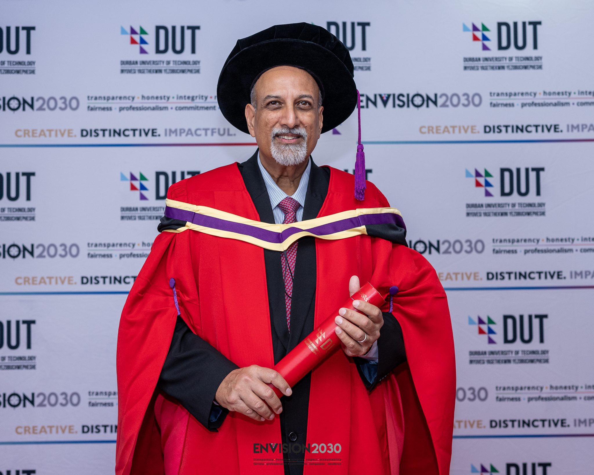 DUT HONOURS PROFESSOR ABDOOL SALIM KARIM