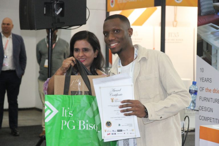 INTERIOR DESIGN STUDENT, BANELE MTHETHWA WINS FIRST PRIZE AT THE DTIC ...