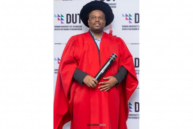 DR MTHUNZI KHONJELWAYO OBTAINED HIS NINTH QUALIFICATION AT DUT