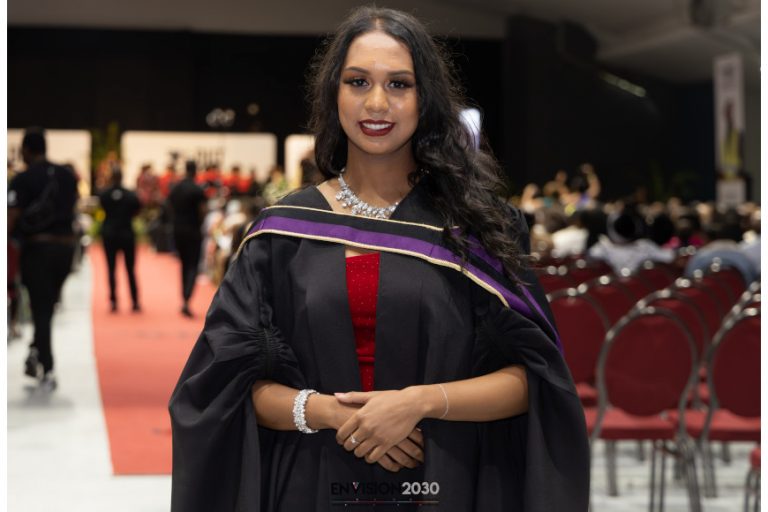 GOVENDER IS READY TO MAKE HER MARK IN THE MEDICAL FIELD