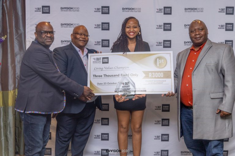 DUT LIVING VALUES AWARDS INSPIRE STUDENTS TO EMBRACE UNIVERSITY’S CORE ...